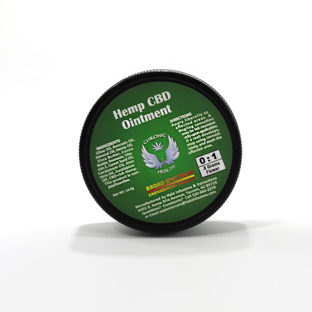 Chronic Health Tinctures & Topicals - Halo Infusions & Extractions, LLC